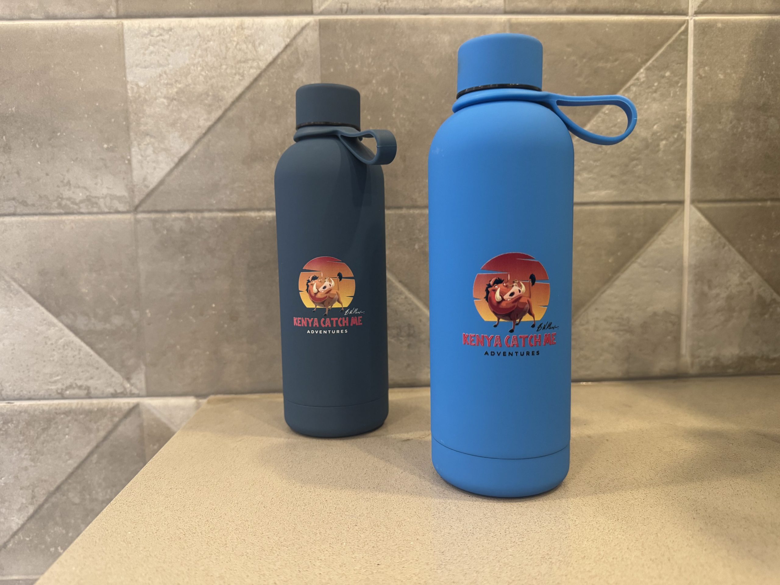 Thermol flask (Blue) - Kenya Catch Me